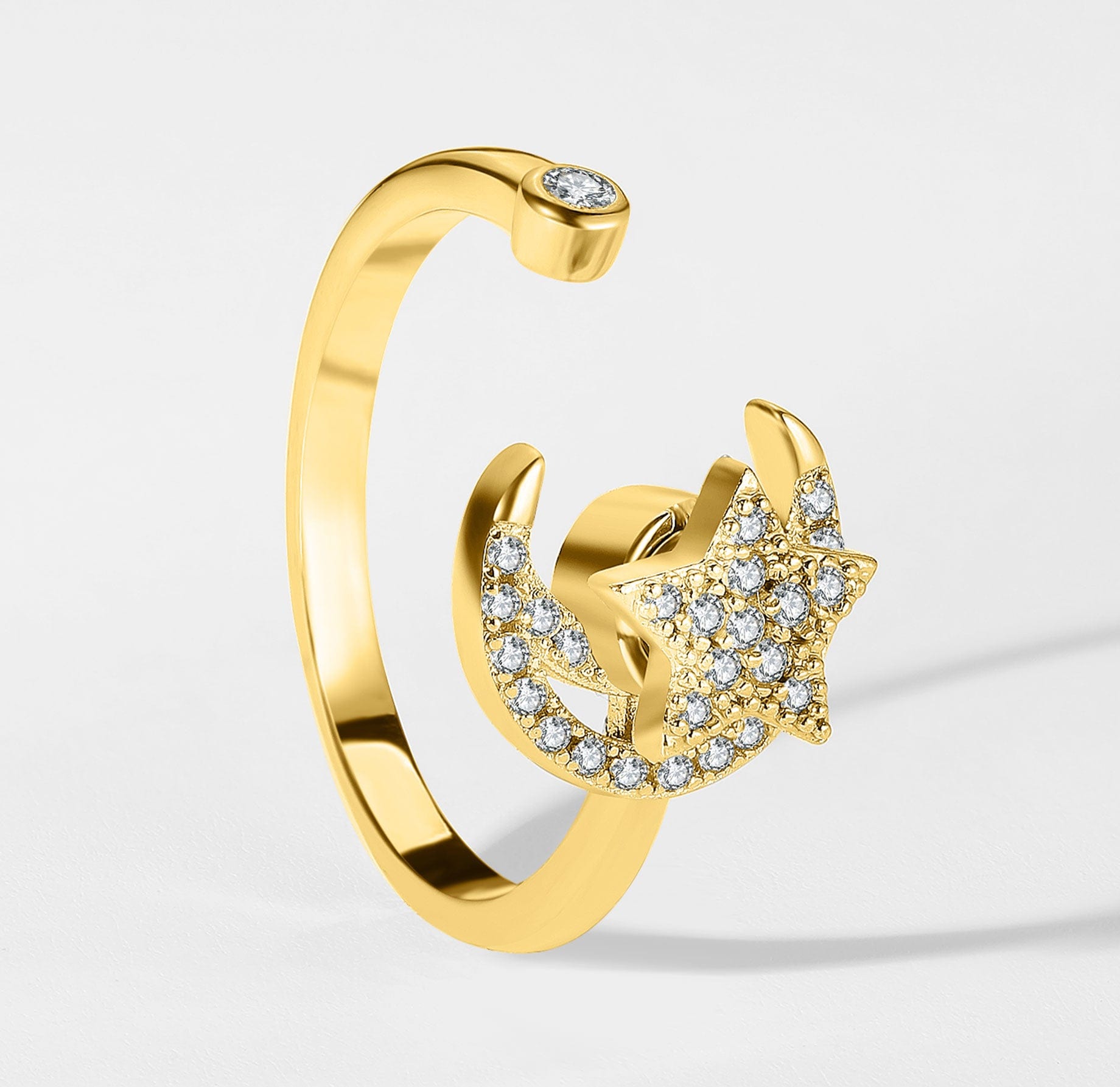 Starry Night Spinner Fidget Ring